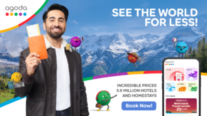 See the world for less: Agoda's logo, brand identity, and mascots ...