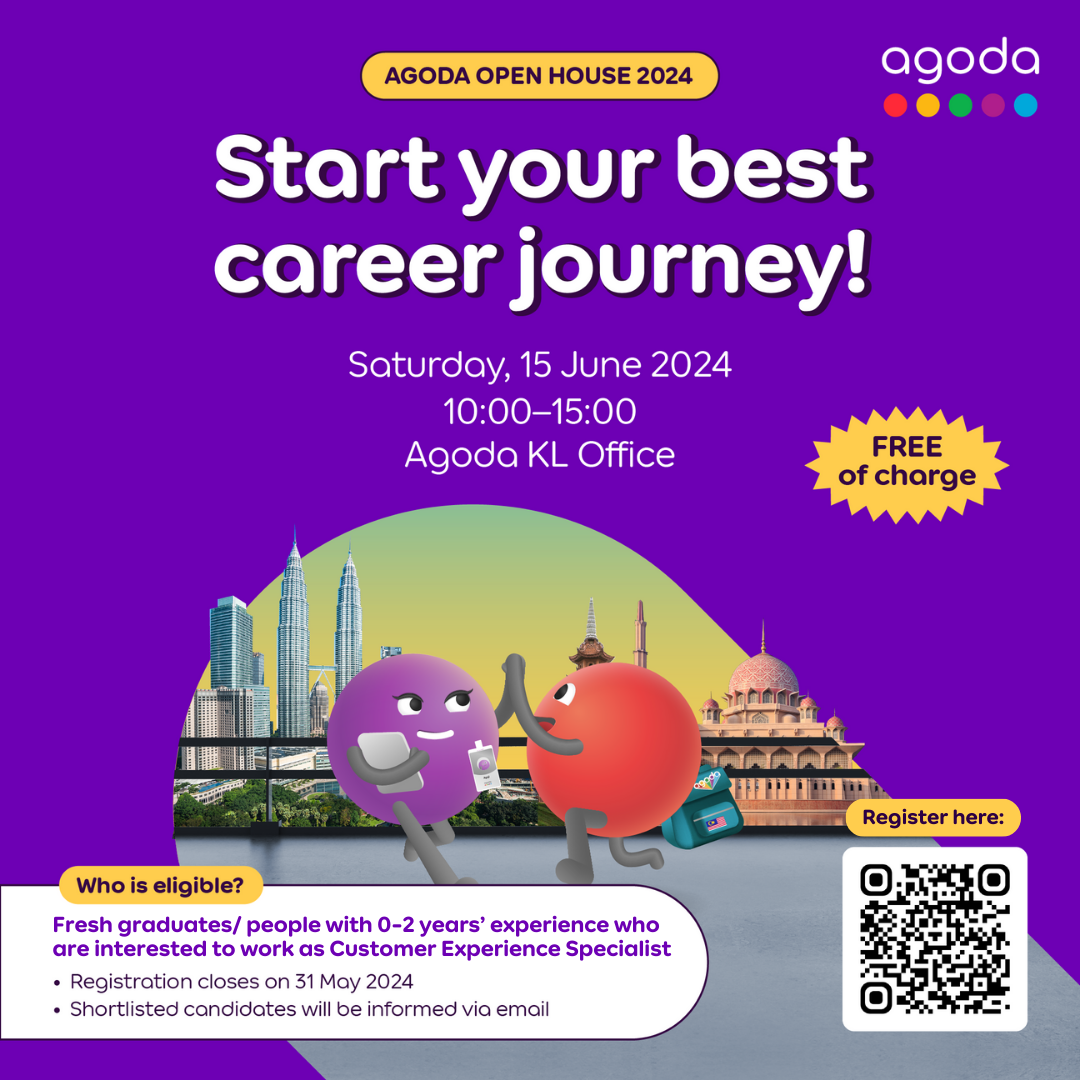 Agoda Open House Malaysia 2024 - Careers at Agoda